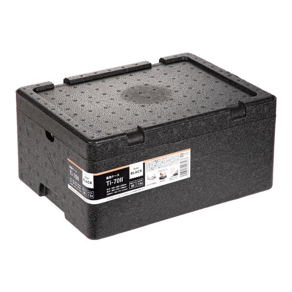 horei_happo　data_tn_sei　アクアリウム用品　金魚・メダカ　発泡スチロール箱　４４　本体　この　黒　発泡　黒発泡　フタ　Ｗ×Ｄ×Ｈｃｍ　メダカ　日本産淡水魚　アクア用品　発泡ボックス　happoseries　KYS　20...