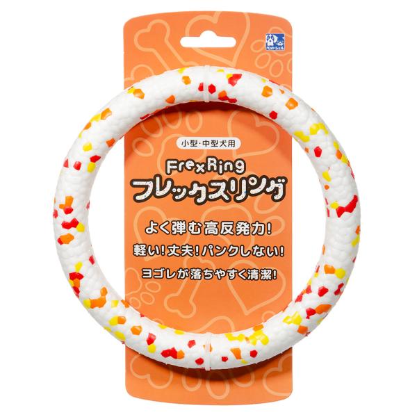 メーカー：貝沼産業 貝沼産業　フレックスリング　4960222132537　20240503　y24m05　Y.K.　_dog　犬　いぬ　犬用　いぬ用　ドッグ　dog　犬用品　用品　おもちゃ　玩具　コミュニケーション玩具　リング　輪っか　わ...