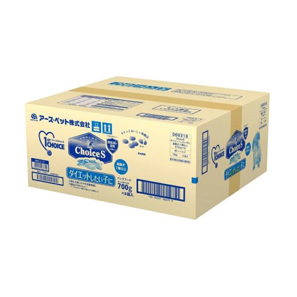 メーカー：アース・ペット メーカー画像　ファーストチョイス　ＣｈｏｉｃｅＳ　ダイエットしたい子に　高齢犬７歳以上　７００ｇ×８袋入　4994527966702　20240531　y24m05　Y.K.　犬　いぬ　犬用　いぬ用　ドッグ　dog...