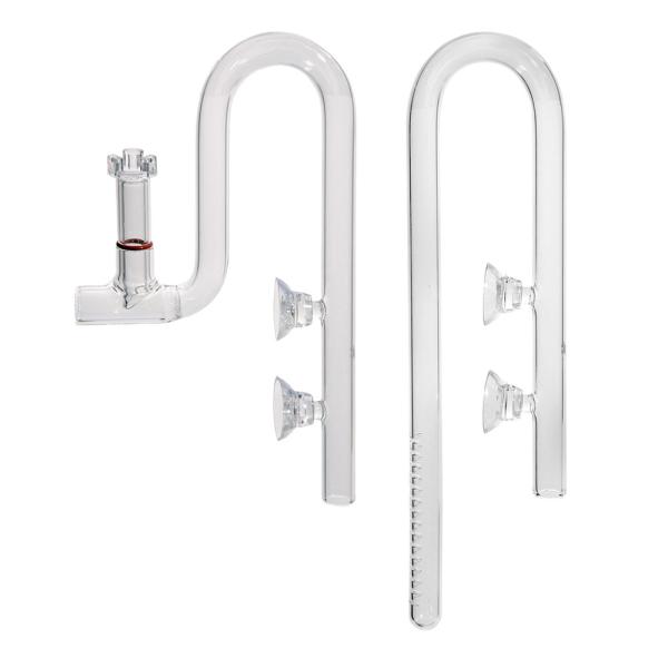 メーカー：アーチリテイルズ ｅｓＡｑｕａ　Ｉｎｆｌｏｗ＋Ｏｕｔｆｌｏｗ　セット　スキマー　１３ｍｍ　ガラスパイプ　4589741333258　アクアリウム用品　アクア用品　アクアリウム　ガラス　パイプ　スキマー　クリアパイプ　クリア　エスア...