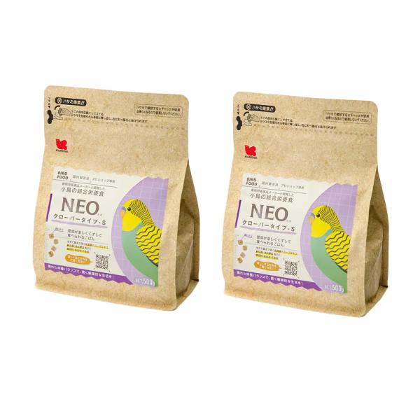 メーカー：黒瀬ペット 黒瀬ペットフード　ＮＥＯ　クローバータイプ　Ｓ　５００ｇ　4972228232111　鳥　小鳥　インコ　小型インコ　中型インコ　セキセイインコ　ボタンインコ　コザクラインコ　オカメインコ　マメルリハ　主食　フード　えさ...