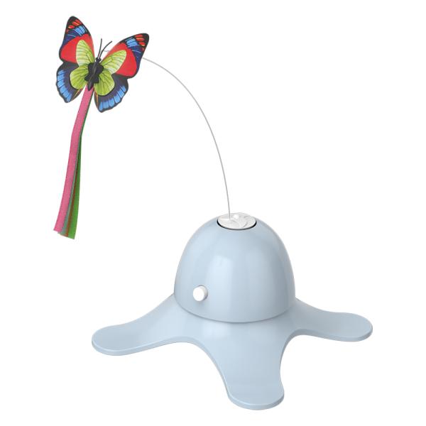 メーカー：多摩電子工業 Ｔａｍａ’ｓ　回転猫じゃらし　4518707309297　20240629　y24ｍ06　ktym　ねこ　猫　ネコ　猫じゃらし　回転　回転式　じゃらし　３６０°回転　ネコ用　猫用　ねこ用　おもちゃ　玩具　ちょうちょ　...