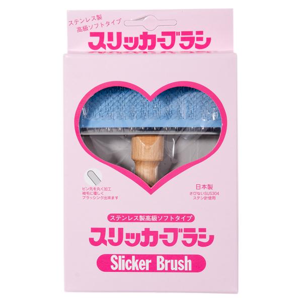 メーカー：岡野製作所 メーカー画像　岡野製作所　ＯＮＳ　スリッカーブラシネオソフト（小）　4907733146417　20240718　y24ｍ07　sora　犬猫用品　犬用品　猫用品　いぬ　イヌ　ねこ　ネコ　ぶらし　ブラッシング　ケア　ケ...