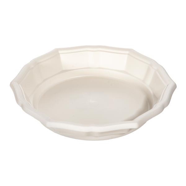 メーカー：アップルウェアー アップルウェアー　スタイルプレート　5号　ホワイト　鉢皿　4905980414815　20240717　y24m07　ktym　プレート　鉢受け　鉢受皿　受け皿　受皿　レトロ　アンティーク　洋風　和風　個性的　デ...