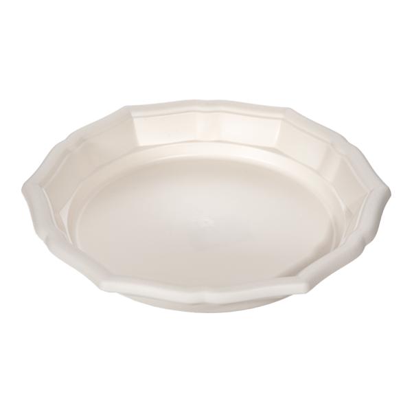 メーカー：アップルウェアー アップルウェアー　スタイルプレート　７号　ホワイト　鉢皿　4905980415218　20240717　y24m07　ktym　プレート　鉢受け　鉢受皿　受け皿　受皿　レトロ　アンティーク　洋風　和風　個性的　デ...