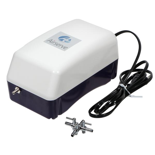 メーカー：エアサーブ エアサーブ　ＳＴ−４０００　３方分岐管付き　アクアリウム用品　アクア用品　エアレーション　エアーポンプ　120ｃｍ　120ｃｍ水槽　１２０ｃｍ水槽　分岐　水槽　大型水槽　エアポンプ　ポンプ　静音　静か　低騒音　低振動　...