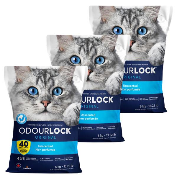 ネコ砂「オードロック」６ｋｇ　2250003097189　20240809　ｙ24ｍ08　ktym　猫　ネコ　猫用品　トイレ　猫砂　砂　粘土　天然　ＯＤＯＵＲＬＯＯＫ　オードロック　ワイオミングナトリウムベントナイト　ねこ　ネコ用品　ねこ用...