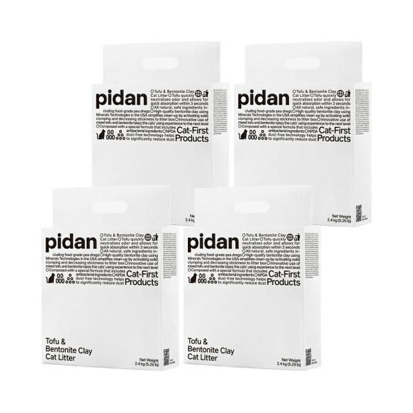 メーカー：Pidan Ｐｉｄａｎ　おからベントナイトミックス　２．４ｋｇ　6970772237109　2250003098261　20240813　y24m08　Y.K.　猫　ねこ　猫用　ねこ用　キャット　cat　猫用品　用品　猫砂　トイレ...
