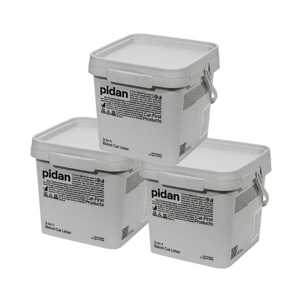 メーカー：Pidan Ｐｉｄａｎ　３ｉｎ１ミックス猫砂　バケツタイプ　５．２ｋｇ　6970772237260　2250003098292　20240813　y24m08　Y.K.　猫　ねこ　猫用　ねこ用　キャット　cat　猫用品　用品　猫砂...