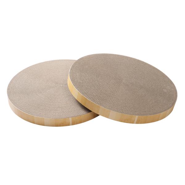 メーカー：猫壱 frditem_hidden　メーカー画像　猫壱　バリバリボウルタワーＸＬ　交換用つめとぎ　２個パック　ライトブラウン　ねこいち　ねこ　ネコ　猫　つめとぎ　4582725981223　専用パーツ　交換パーツ　ネコ　猫　猫用品...