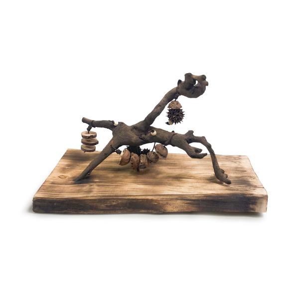 メーカー：(株)リーフ Leaf Corp 一点物　鳥用アスレチック　鳥　鳥用品　インコ　インコおもちゃ　おもちゃ　アスレチック　セキセイインコ　オカメインコ　コザクラインコ　小型インコ　中型インコ　サザナミインコ　ボタンインコ　マメルリハ...