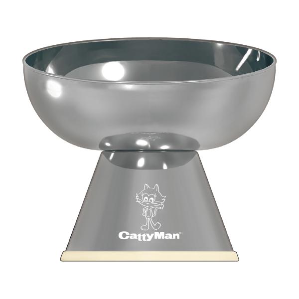 メーカー：ドギーマン ドギーマン　猫用品　メーカー画像　キャティーマン　ステンレスのテーブル食器　猫用　4976555934311　20240920　y24m09　ktym　ネコ用品　ねこ用品　ステンレス　ステンレス製　ステンレス食器　食器...