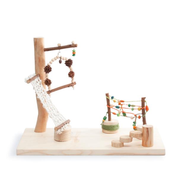 メーカー：(株)リーフ Leaf Corp 一点物　鳥用アスレチック　鳥　鳥用品　インコ　インコおもちゃ　おもちゃ　アスレチック　セキセイインコ　オカメインコ　コザクラインコ　小型インコ　中型インコ　サザナミインコ　ボタンインコ　マメルリハ...