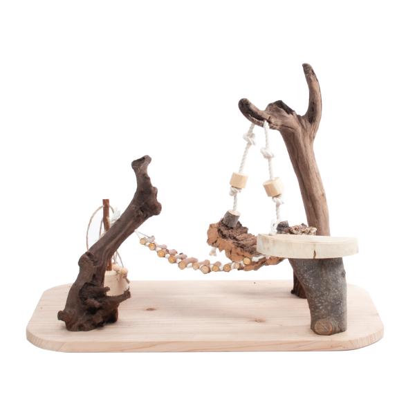 メーカー：(株)リーフ Leaf Corp 一点物　鳥用アスレチック　鳥　鳥用品　インコ　インコおもちゃ　おもちゃ　アスレチック　セキセイインコ　オカメインコ　コザクラインコ　小型インコ　中型インコ　サザナミインコ　ボタンインコ　マメルリハ...