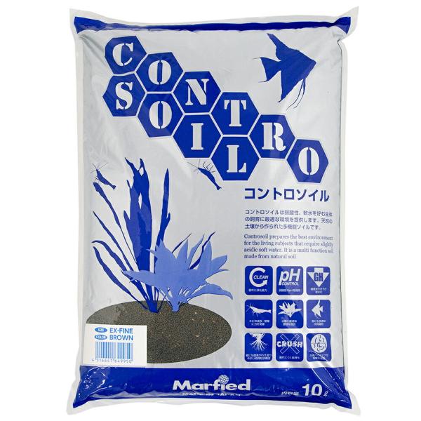 メーカー：マーフィード marfied　_hachu　_kame　contso_soil　アクアリウム用品　熱帯魚　エビ他　メダカ　アクア用品　底床　ソイル　土　ノーマル　茶　ブラウン　マーフィード　コントロソイル　スーパーパウダー　10リ...
