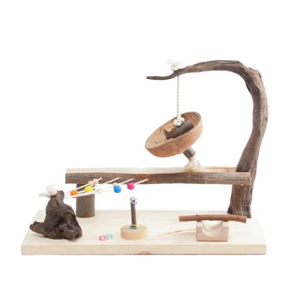 メーカー：(株)リーフ Leaf Corp 一点物　鳥用アスレチック　鳥　鳥用品　インコ　インコおもちゃ　おもちゃ　アスレチック　セキセイインコ　オカメインコ　コザクラインコ　小型インコ　中型インコ　サザナミインコ　ボタンインコ　マメルリハ...