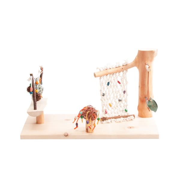 メーカー：(株)リーフ Leaf Corp 一点物　鳥用アスレチック　鳥　鳥用品　インコ　インコおもちゃ　おもちゃ　アスレチック　セキセイインコ　オカメインコ　コザクラインコ　小型インコ　中型インコ　サザナミインコ　ボタンインコ　マメルリハ...