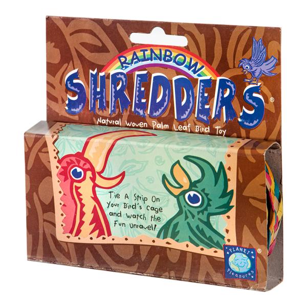 メーカー：プラネットプレジャー 天然素材　シュレッダー　レインボー　９ｍ　鳥　小鳥　おもちゃ　Ｂｉｒｄ　ｔｏｙ　バードトイ　バードトーイ　鳥用おもちゃ　トイ　インコ　文鳥　カナリア　カナリヤ　セキセイインコ　小型インコ　中型インコ　大型イン...