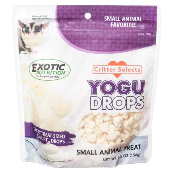 ＥＸＯＴＩＣ　ＮＵＴＲＩＴＩＯＮ　ＹＯＧＬ　ＤＲＯＰＳ　１５６ｇ　0810012541527　エキゾチックニュートリション　小動物　おやつ　副食　エサ　フード　ヨーグルト　乳製品　うさぎ　モルモット　チンチラ　モモンガ　フクロモモンガ　リス...
