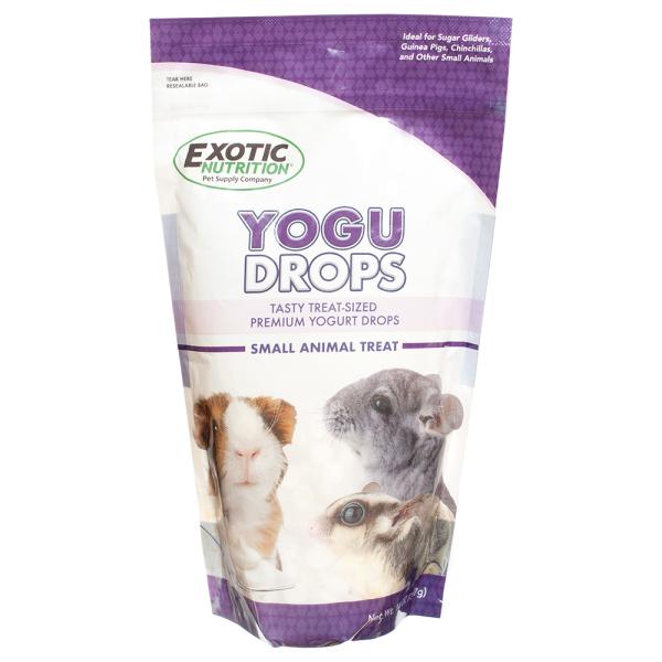 ＥＸＯＴＩＣ　ＮＵＴＲＩＴＩＯＮ　ＹＯＧＬ　ＤＲＯＰＳ　３９７ｇ　0810012543989　エキゾチックニュートリション　小動物　おやつ　副食　エサ　フード　ヨーグルト　乳製品　うさぎ　モルモット　チンチラ　モモンガ　フクロモモンガ　リス...