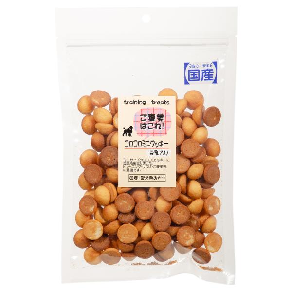 メーカー：?エースプロダクツ メーカー画像　犬　クッキー　ご褒美はこれ！　コロコロミニクッキー　豆乳入り　１００ｇ　エースプロダクツ　4544012510905　20241122　y24m11　ktym　イヌ　いぬ　ドッグ　DOG　愛犬　お...