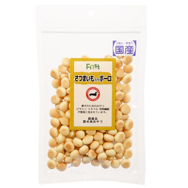 メーカー：?エースプロダクツ メーカー画像　犬　ボーロ　First　さつまいも入りボーロ　80g　エースプロダクツ　4544012511582　20241122　y24m11　ktym　いぬ　ドッグ　DOG　愛犬　ベビーボーロ　さつまいも　...