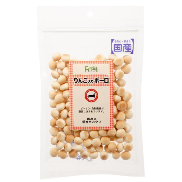 メーカー：?エースプロダクツ メーカー画像　犬　ボーロ　First　りんご入りボーロ　80g　エースプロダクツ　4544012511605　20241122　y24m11　ktym　いぬ　ドッグ　DOG　愛犬　ベビーボーロ　りんご　ビタミン...