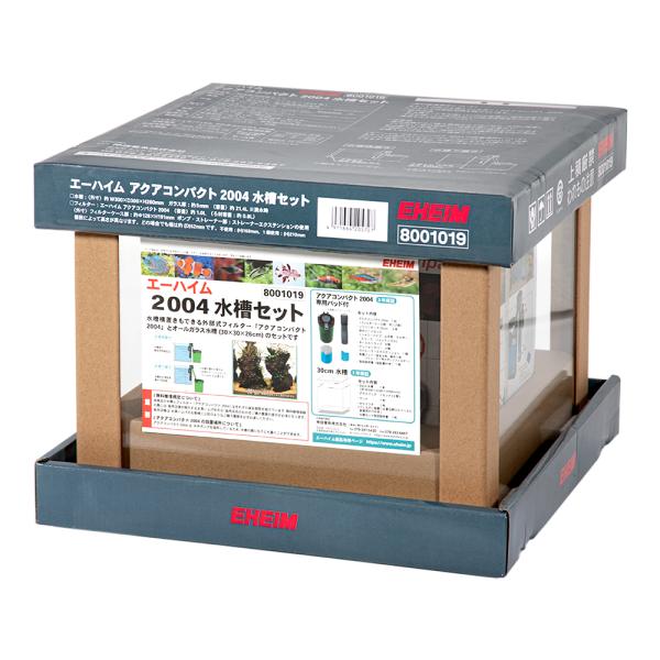 メーカー：ＥＨＥＩＭ エーハイム　アクアコンパクト2004　水槽セット　30cm水槽　アクアリウム用品　アクア用品　アクアリウム　アクア　水槽　セット商品　30cm　セット　一式　EHEIM　セット水槽　小型水槽　水槽セット　初心者　フィル...
