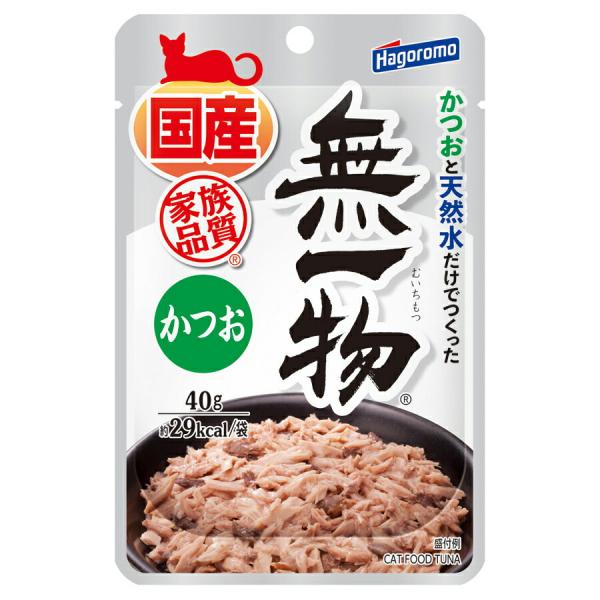 メーカー：はごろも はごろも　はごろもフーズ　Hagoromo　猫フード　ウェットフード　無一物　ねこまんま　パウチ　かつお　４０ｇ　メーカー画像　4902560607230　20250710　y25m07　Kbsk　ネコフード　ねこフード...