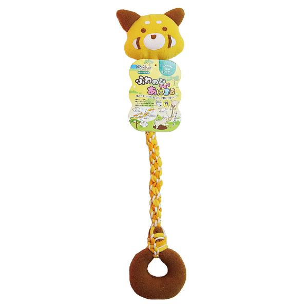 メーカー：ペッツルート メーカー画像　ペッツルート　ふわのびＴＯＹ　ミニれっさー　犬用おもちゃ　ロープ　超小型犬〜小型犬用　4984937663612　20250110　ｙ25ｍ01　Kbsk　犬用品　いぬ　犬用　玩具　オモチャ　ドッグ　超...