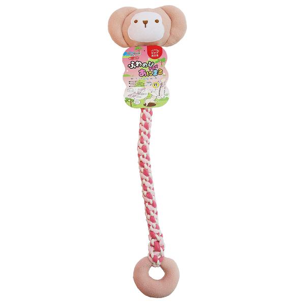 メーカー：ペッツルート メーカー画像　ペッツルート　ふわのびＴＯＹ　ビッグおさる　犬用おもちゃ　ロープ　超小型犬〜小型犬用　4984937663629　20250110　ｙ25ｍ01　Kbsk　犬用品　いぬ　犬用　玩具　オモチャ　ドッグ　超...