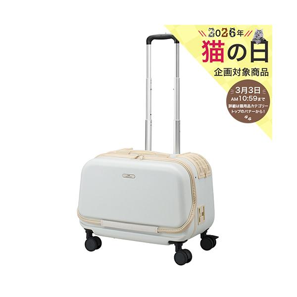 メーカー：ジェックス メーカー画像　ＧＥＸ　ＯＳＯＴＯ　コロフィー　Ｍ　ミルク　4972547928627　ktym　ジェックス　オソト　ミルク色　ホワイト　オフホワイト　衝撃　強い　丈夫　安心　ポリカーボネート　リュック　小型犬　猫　いぬ...