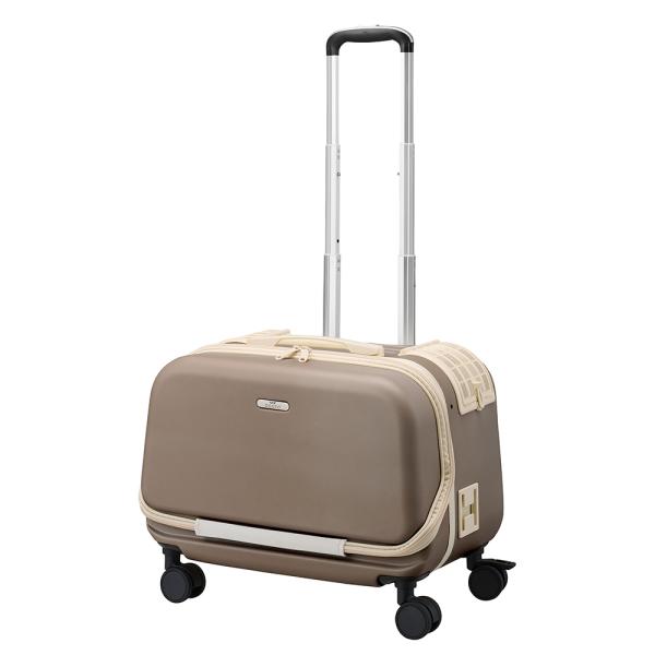 メーカー：ジェックス メーカー画像　ＧＥＸ　ＯＳＯＴＯ　コロフィー　Ｍ　モカ　4972547928634　ktym　ジェックス　オソト　茶色　ベージュ　ブラウン　衝撃　強い　丈夫　安心　ポリカーボネート　リュック　小型犬　猫　いぬ　イヌ　犬...