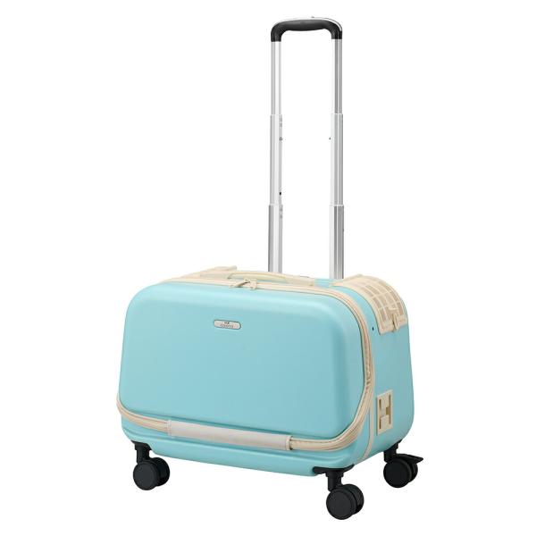 メーカー：ジェックス メーカー画像　ＧＥＸ　ＯＳＯＴＯ　コロフィー　Ｍ　アクア　4972547928641　ktym　ジェックス　オソト　水色　青　衝撃　強い　丈夫　安心　ポリカーボネート　リュック　小型犬　猫　いぬ　イヌ　犬　ドッグ　DO...