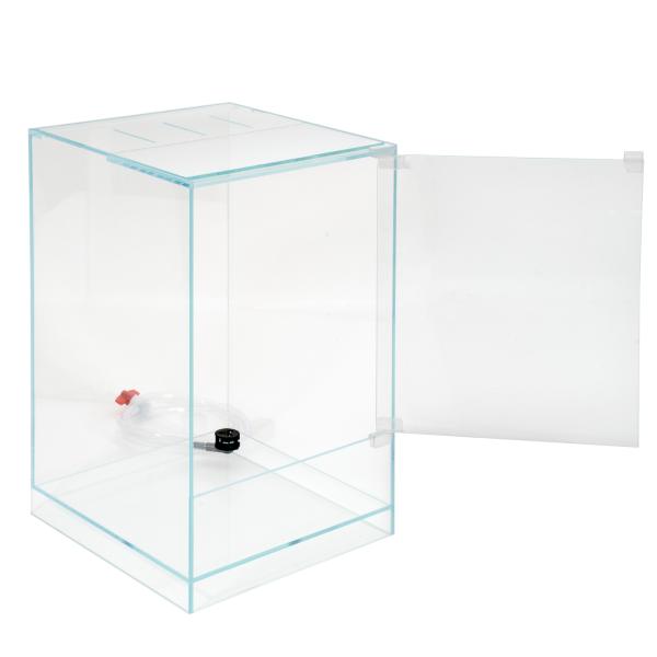 メーカー：アクロ paludarium　パルダリウム　テラリウム　アクロ　スーパークリア　パルダリウムケージ　３０×３０×４５ｃｍ　底面排水仕様　ドレインセット　2250003158385　アクアリウム用品　水槽　レイアウト水槽　アクア用品...