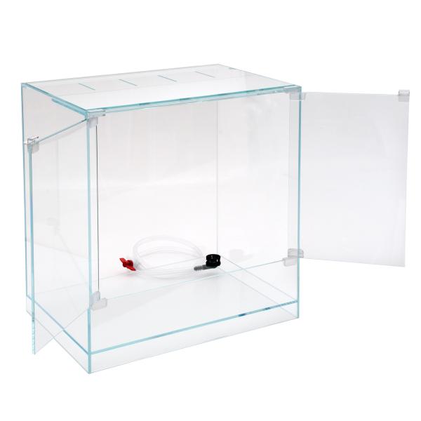 メーカー：アクロ paludarium　パルダリウム　テラリウム　アクロ　スーパークリア　パルダリウムケージ　４５×３０×４５ｃｍ　底面排水仕様　ドレインセット　2250003158408　アクアリウム用品　水槽　レイアウト水槽　アクア用品...