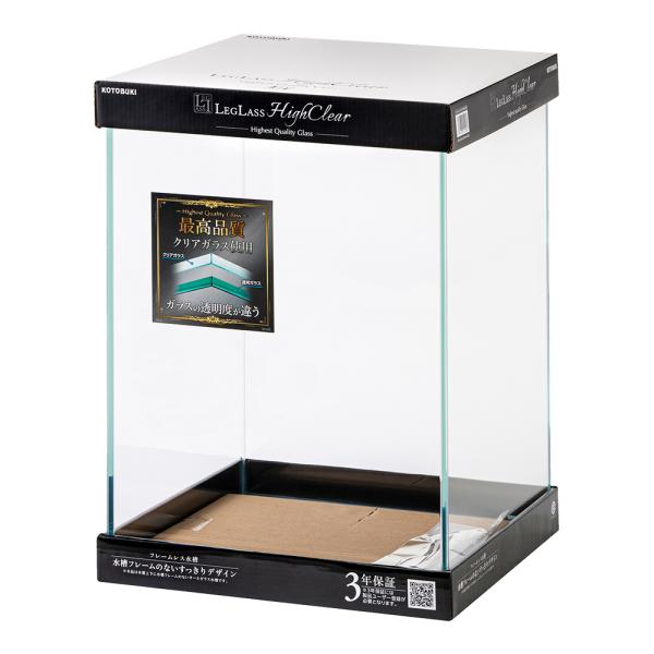 メーカー：コトブキ コトブキ工芸　レグラスハイクリア　ＨＣ−３０４０　３０×３０×４０ｃｍ　アクアリウム　アクアリウム用品　アクア用品　アクア　水槽　オールガラス　オールガラス水槽　フレームレス　フレームレス水槽　寿　KOTOBUKI　コト...