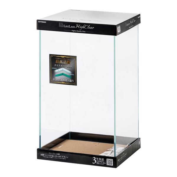 メーカー：コトブキ コトブキ工芸　レグラスハイクリア　ＨＣ−３０５０　３０×３０×５０ｃｍ　アクアリウム　アクアリウム用品　アクア用品　アクア　水槽　オールガラス　オールガラス水槽　フレームレス　フレームレス水槽　寿　KOTOBUKI　コト...