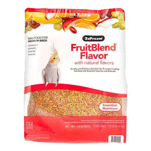 メーカー：ZuPreem ズプリーム　フルーツブレンド　Ｍ　オカメインコ用　１０ｌｂ（約４．５ｋｇ）　0762177000121　20250402　ｙ25ｍ04　ktym　フルーツ　果実　ブレンド　インコ　オカメインコ　４．５ｋｇ　ラブバー...