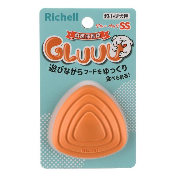 メーカー：リッチェル メーカー画像　リッチェル　グルー　ペック　ＳＳ　オレンジ　超小型犬用　4945680563161　20250401　ｙ25ｍ04　Kbsk　犬用品　犬　いぬ　イヌ　ドッグ　犬用　犬用おもちゃ　玩具　オモチャ　犬用玩具　...