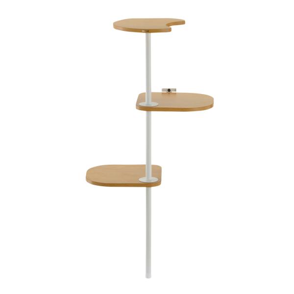 メーカー：リッチェル メーカー画像　リッチェル　キャットサークル用　てっぺんステップ　３段　4945680563208　20250320　ｙ25ｍ04　Kbsk　猫用品　猫　ねこ　キャット　猫用　キャットサークル　サークル　ステップ　高い　...