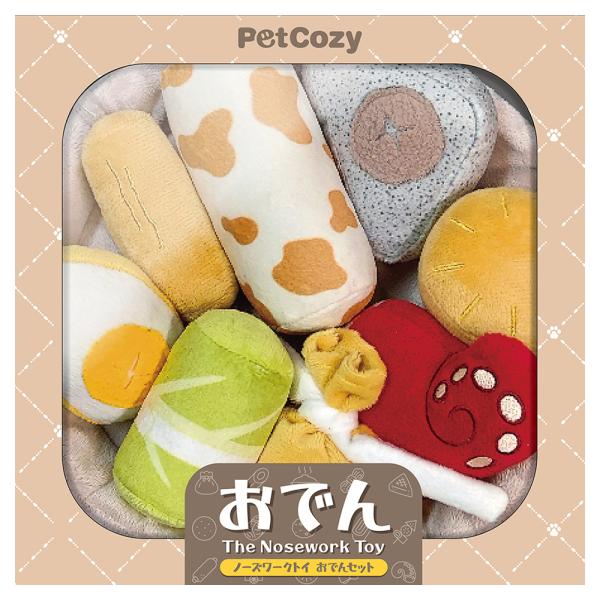 メーカー：多摩電子工業 メーカー画像　ＰｅｔＣｏｚｙ　ノーズワークトイ　おでん　4518707316134　20250407　ｙ25ｍ04　Kbsk　犬　犬用品　ドッグ　犬用おもちゃ　玩具　オモチャ　犬用玩具　猫　ねこ　ネコ　猫用品　キャッ...