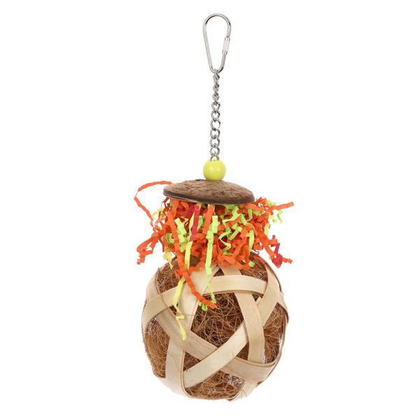 メーカー：ルークラン メーカー画像　ループバディ　ミステリーボール　4582719386621　20250415　y25m04　ktym　ループ　バディ　おもちゃ　玩具　鳥　小鳥　小動物　アニマル　animal　紙　紙製　カラフル　楽しい　...