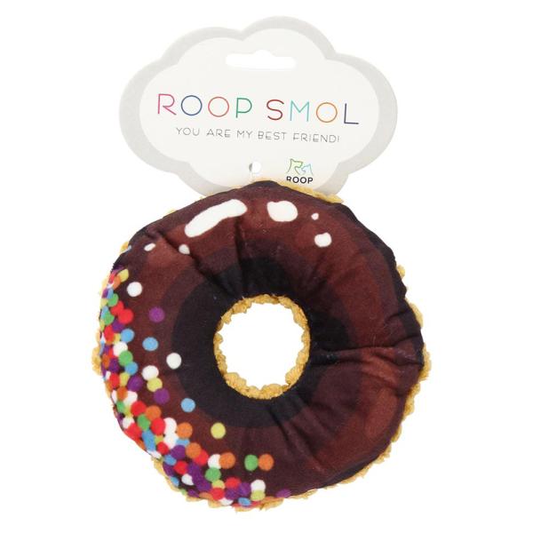 メーカー：ルークラン メーカー画像　ループスモル　ドーナツ　チョコレート　4582719341842　犬　いぬ　ドッグ　DOG　愛犬　イヌ用　犬用　愛犬用　犬用品　いぬ用品　用品　おもちゃ　トイ　ルークラン　rookcran　ループ　スモル...