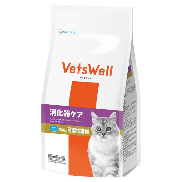 メーカー：マルカン メーカー画像　ベッツウェル　猫用食事療法食　消化器ケア　可溶性繊維　５００ｇ　4973321000119　20250513　y25m05　Kbsk　猫　ねこ　キャット　キャットフード　猫用　猫フード　フード　エサ　餌　ご...