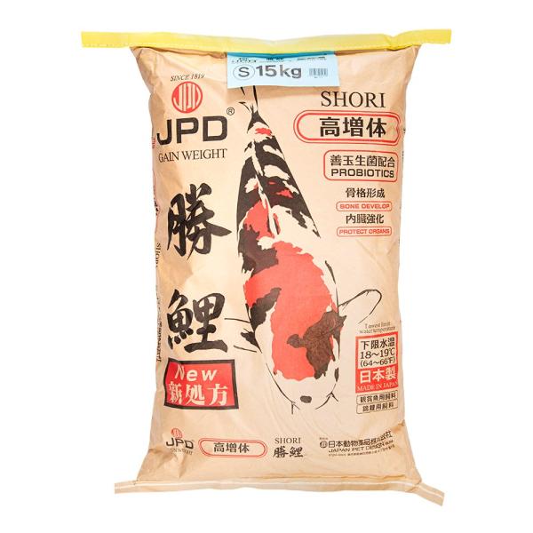 メーカー：日本動物薬品 アクア用品　アクアリウム用品　アクア　アクアリウム　錦鯉　ニシキゴイ　エサ　餌　顆粒　日本動物薬品株式会社　4975677039720　鯉の餌　日本動物薬品　ニチドウ　勝鯉　Ｓ　１５kg　フード　ご飯　ゴハン　飼料　...