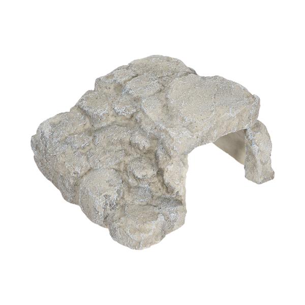 メーカー：ＪＵＮ ＪＵＮ　Ｊ．ＲＥＰ　シェルター（ＧＲＡＹＲＯＣＫ−Ｓ）　4560151615080　両生類　爬虫類　両生類用品　爬虫類用品　両生類用　爬虫類用　シェルター　ヒョウモントカゲモドキ　レオパ　レオパードゲッコウ　レオパードゲッ...