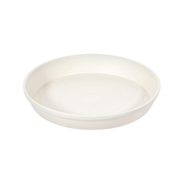 メーカー：大和プラスチック 大和プラスチック　アイコンプレート　18型用　ホワイト　鉢皿　4903266731557　20250802　ｙ25ｍ08　mikari　ガーデニング用品　園芸用品　ガーデニング　園芸　受け皿　受皿　しろ　白　5号