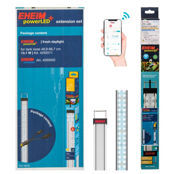 メーカー：ＥＨＥＩＭ エーハイム　パワーＬＥＤ　４８７ｍｍ　エクステンションセット　フレッシュデイライト　６０ｃｍ水槽用　4011708018347　アクア　アクア用品　アクアリウム　アクアリウム用品　照明　ライト　ＬＥＤ　ＬＥＤ本体　６０...