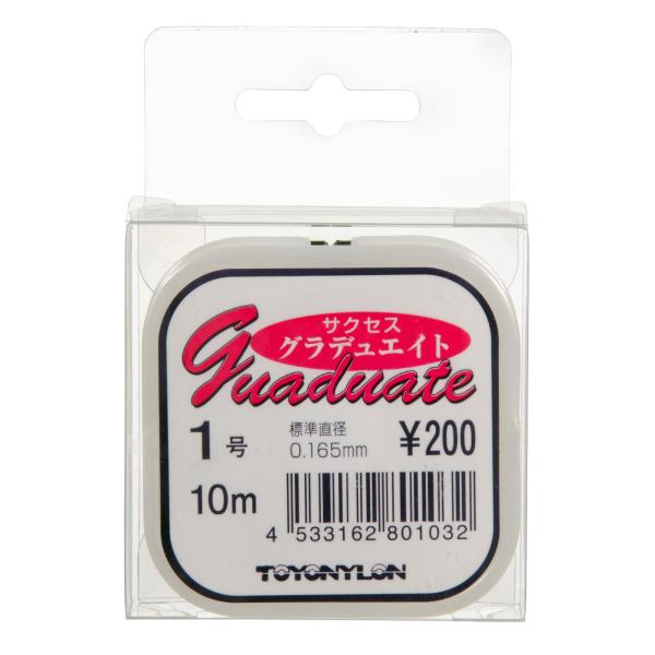 メーカー：東洋ナイロン工業 アクアリウム用品　_aqua　アクア用品　テグス　釣り糸　道糸　水草　巻き　モス　活着　苔　サクセス　グラデュエイト　１号　１０ｍ　4533162801032　20160101　ＫＥＺ　ｇｕｒａｄｕａｔｅ　東洋ナ...
